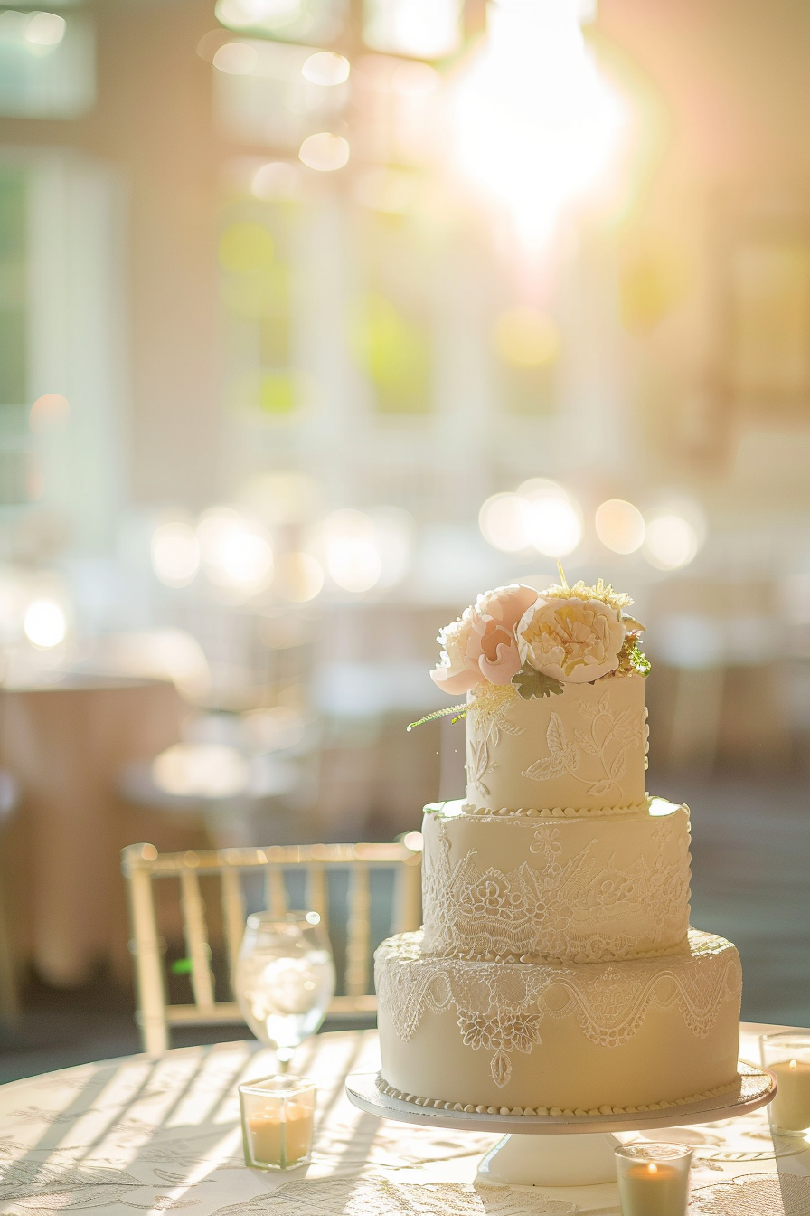 88 Stunning 3-Tier Wedding Cakes We LOVE!