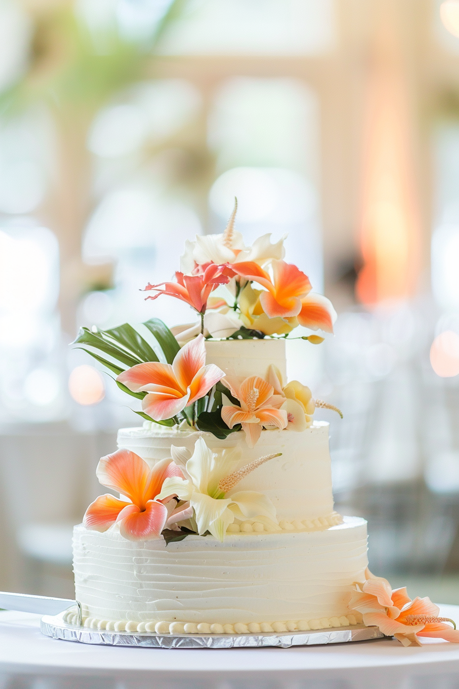 80+ Tropical Wedding Cake Ideas