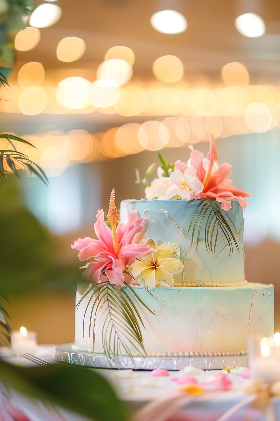 80+ Tropical Wedding Cake Ideas
