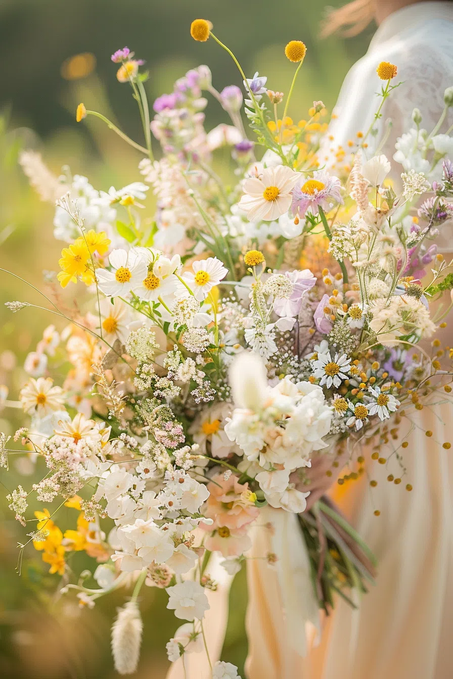 80+ Wildflower Wedding Bouquet Ideas