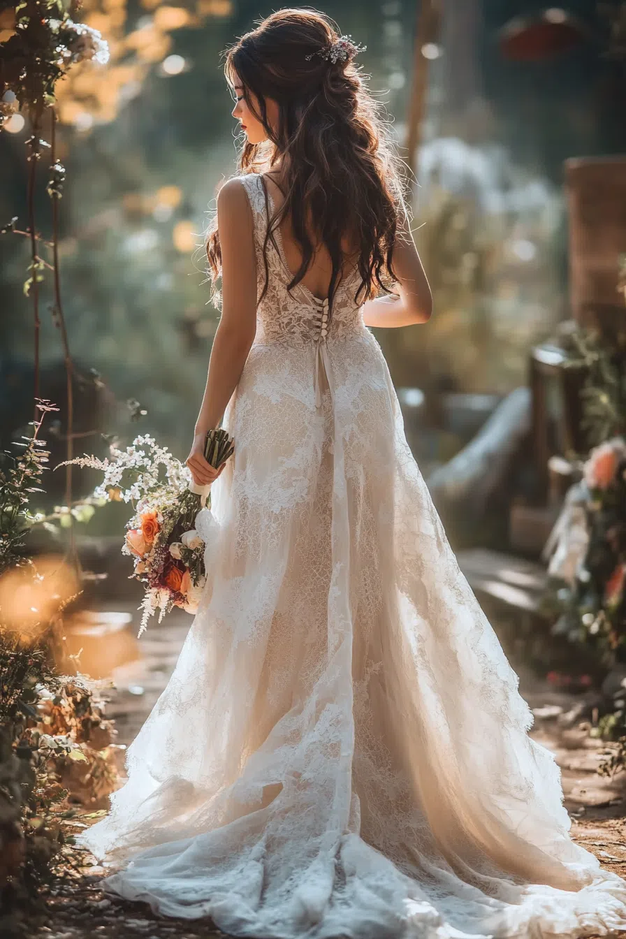 60+ Rustic Wedding Dresses