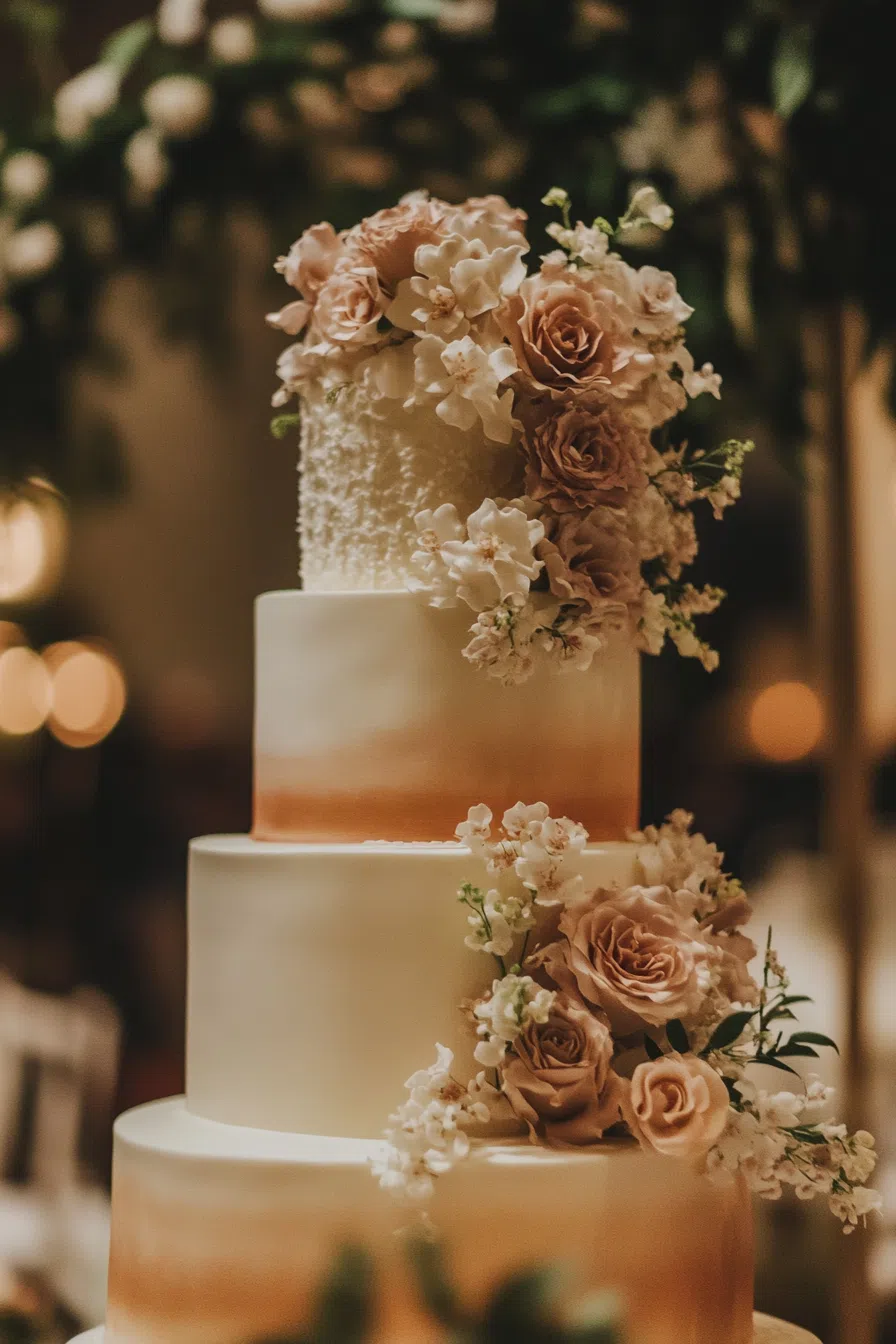 50+ 4-Tier Wedding Cakes