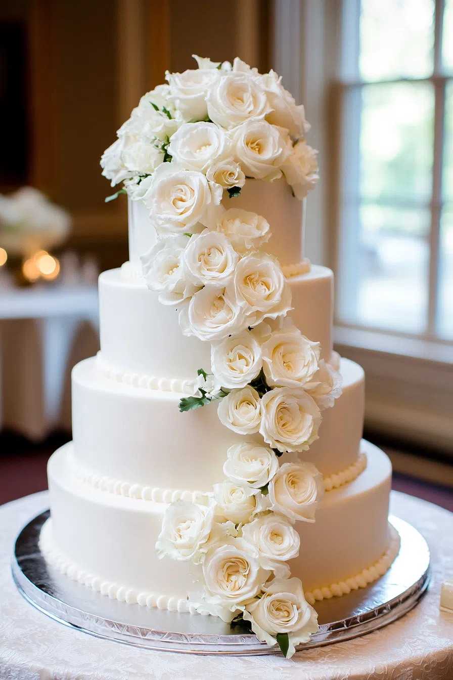 50+ 4-Tier Wedding Cakes