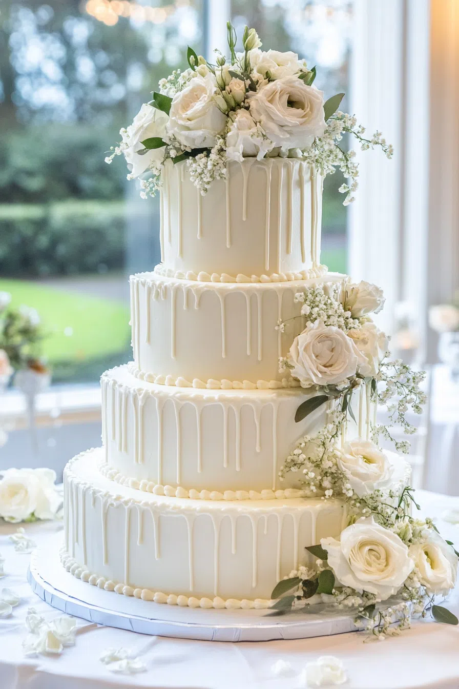 50+ 4-Tier Wedding Cakes