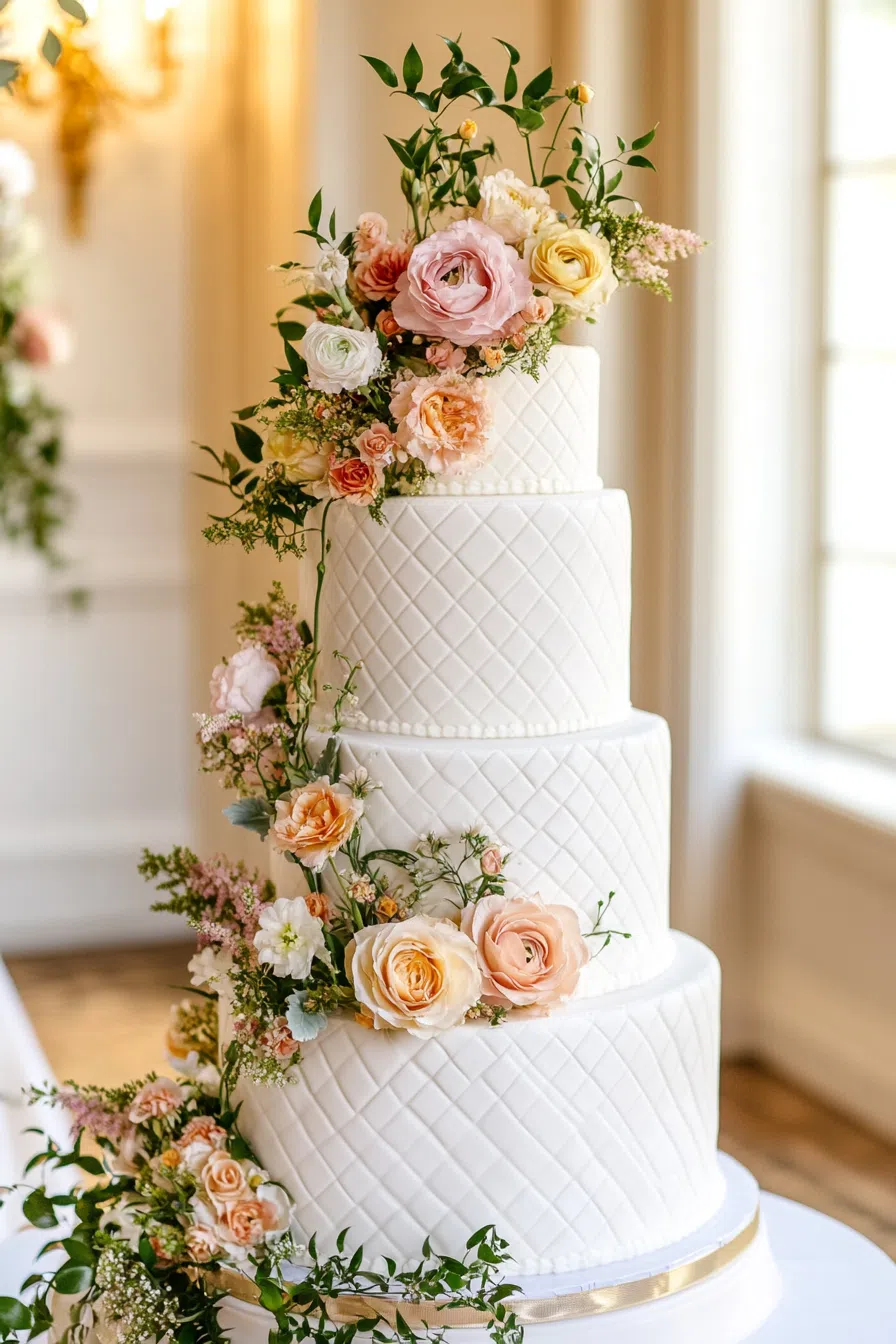 50+ 4-Tier Wedding Cakes