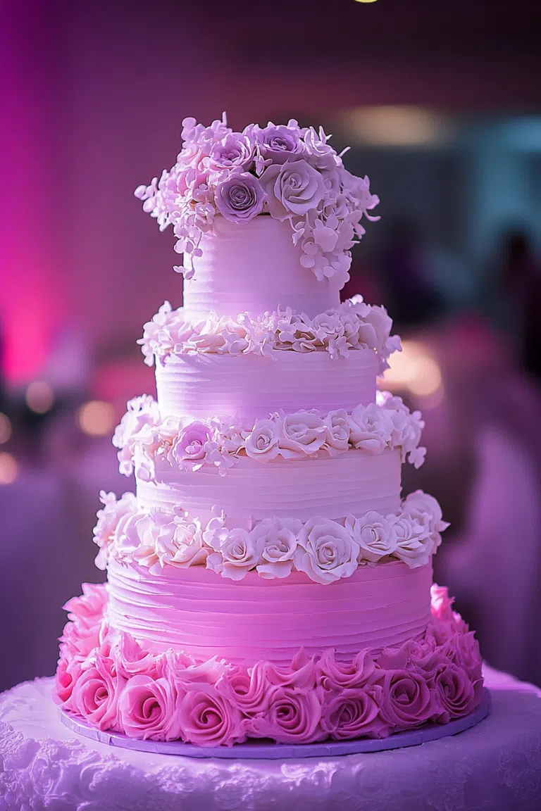 50+ 4-Tier Wedding Cakes