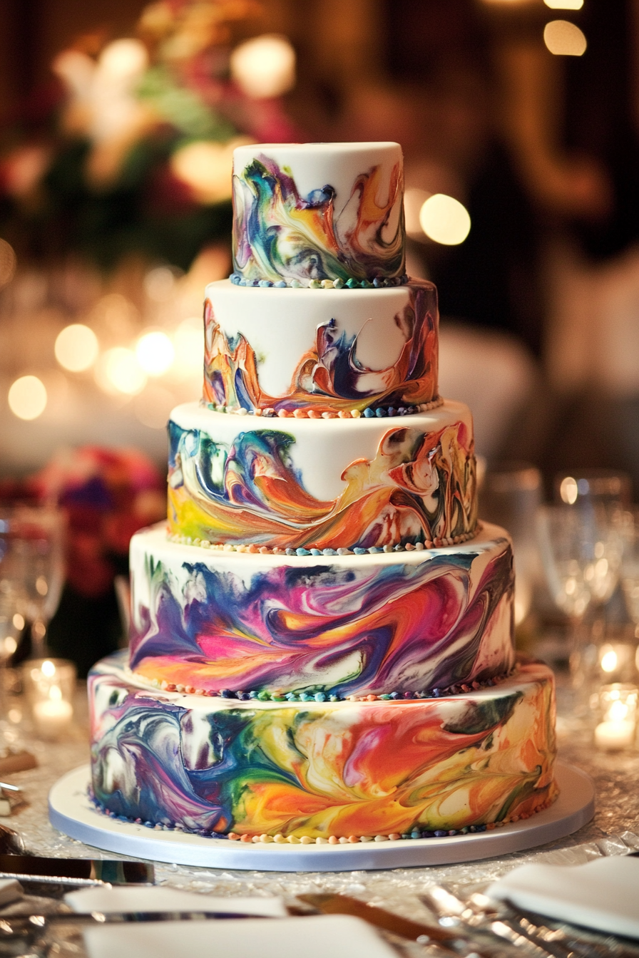 50+ 5-Tier Wedding Cakes