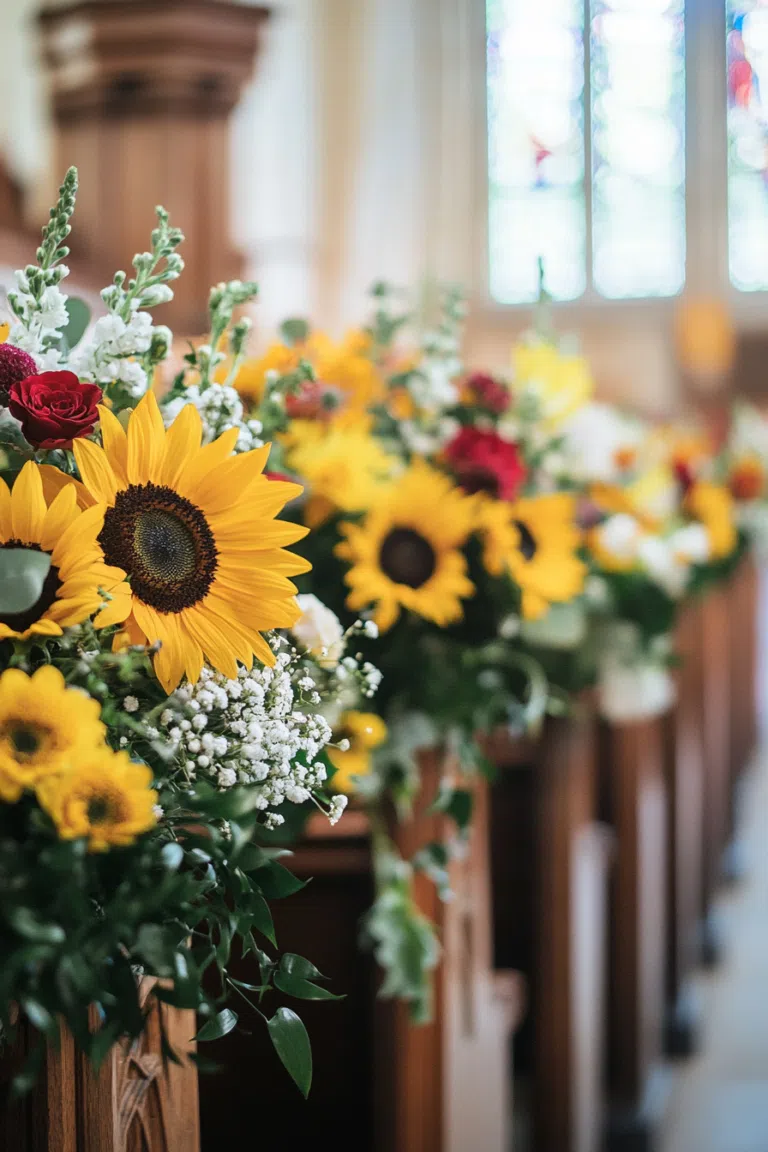 40+ Church Wedding Flower Ideas