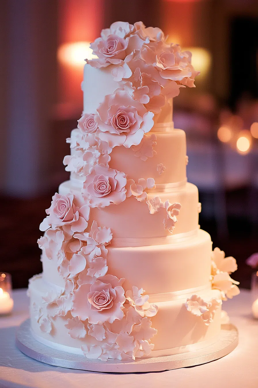 60+ Floral Wedding Cake Ideas