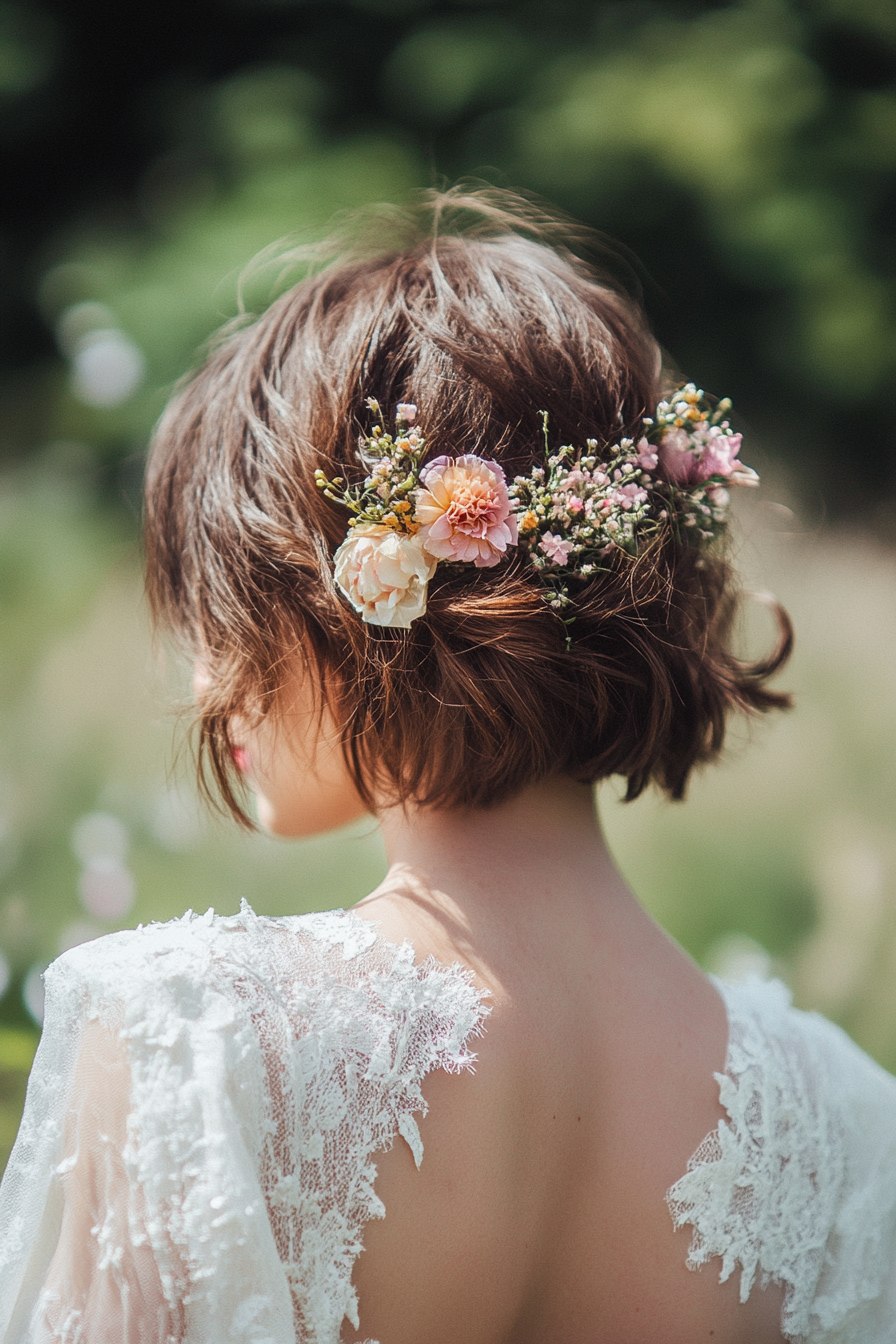 90+ Wedding Hairstyles with Flowers