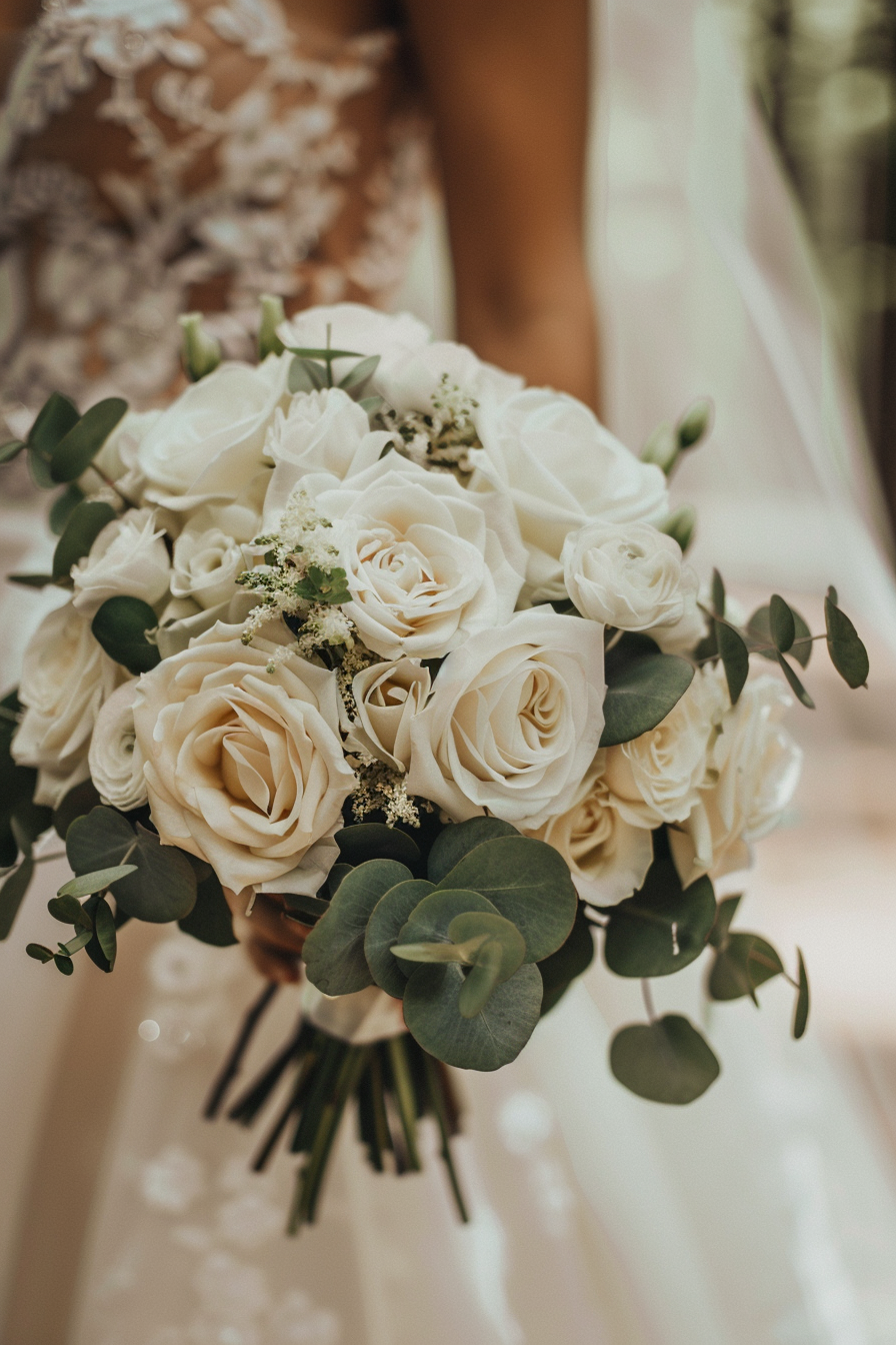 30+ Ivory Wedding Bouquet Ideas