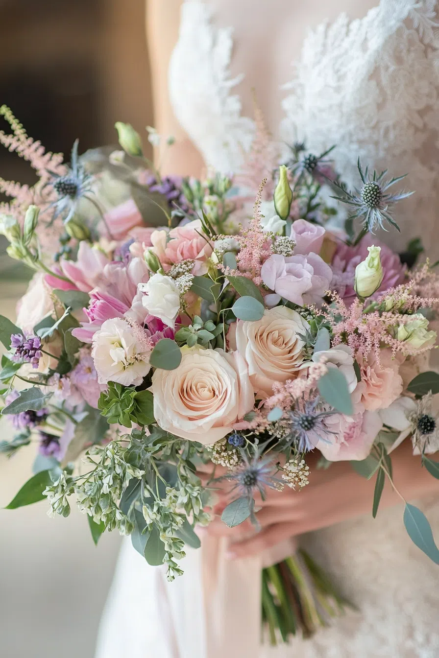 50+ Pastel Bridal Bouquets