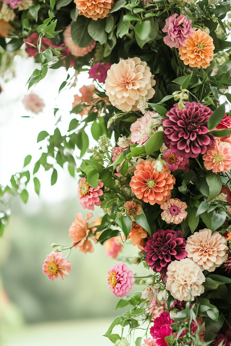 60+ Wedding Flower Ideas With Zinnias