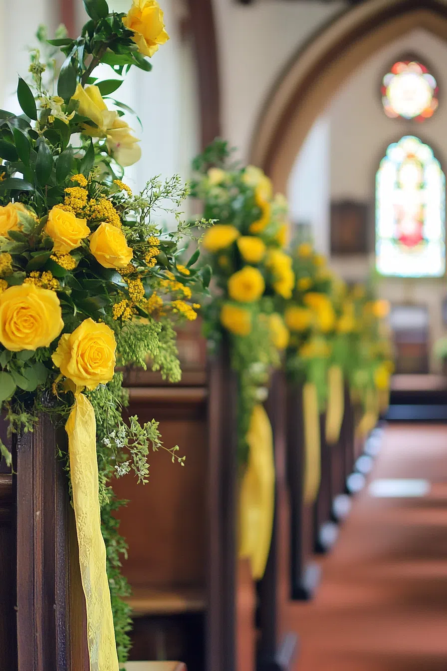 50+ Yellow Wedding Flower Ideas