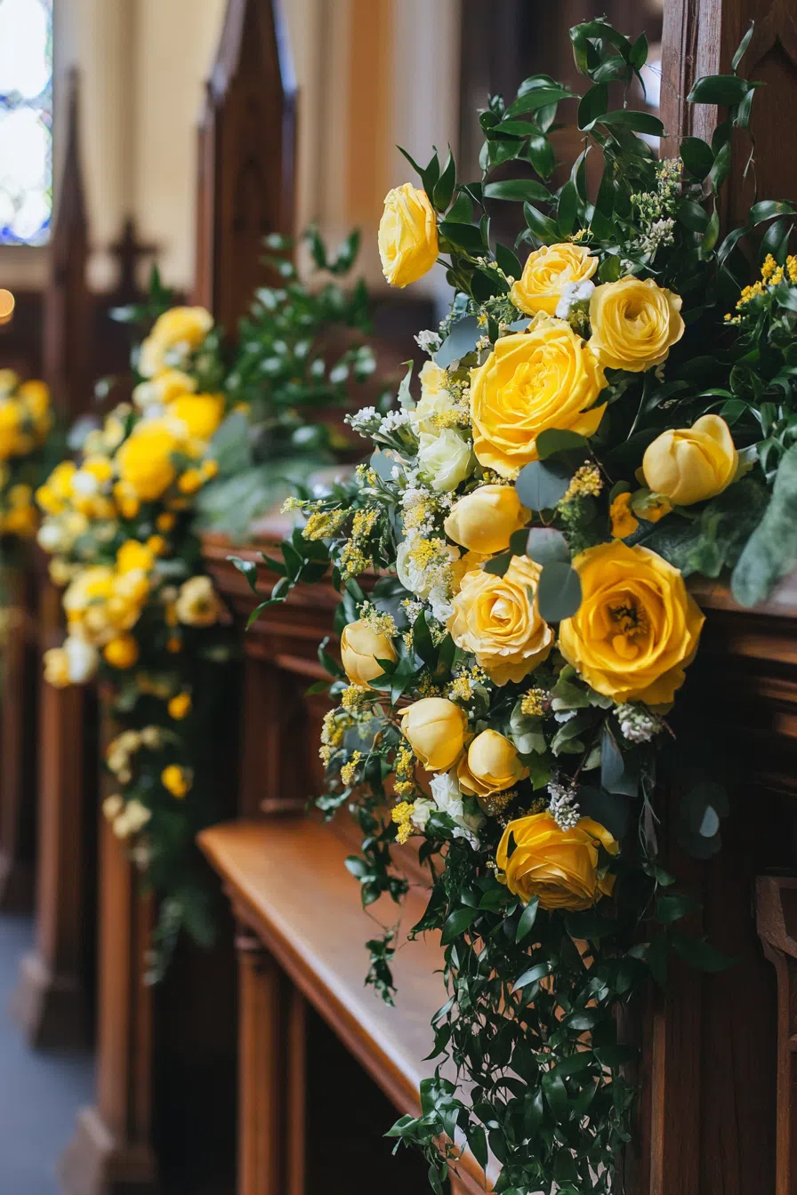 50+ Yellow Wedding Flower Ideas