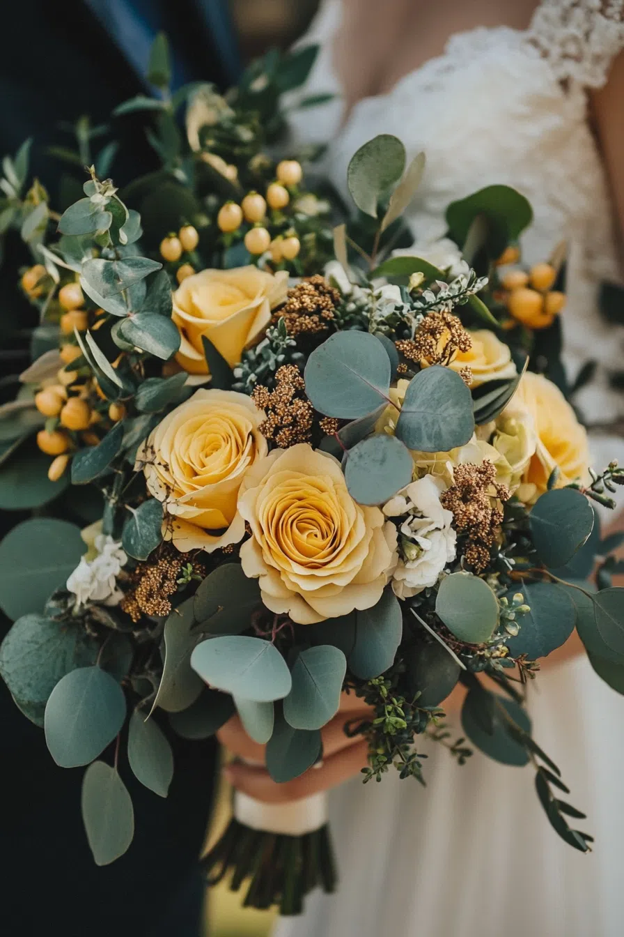 50+ Yellow Wedding Flower Ideas