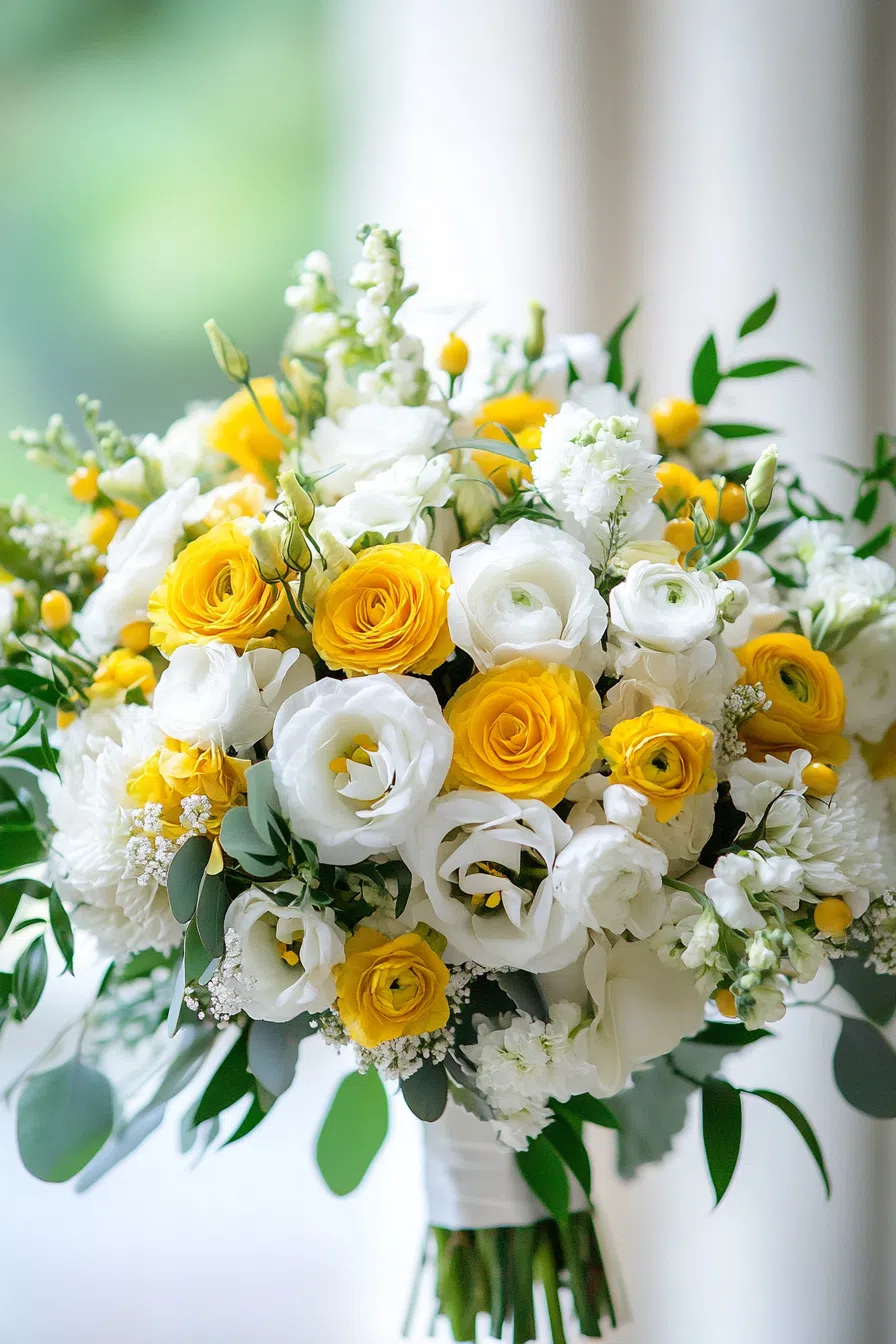 50+ Yellow Wedding Flower Ideas