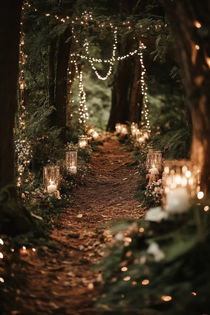 50+ Forest Wedding Centerpieces