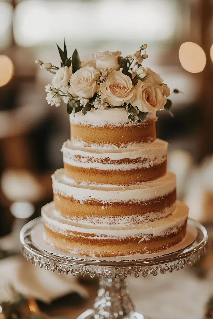 70+ Simple Wedding Cake Ideas