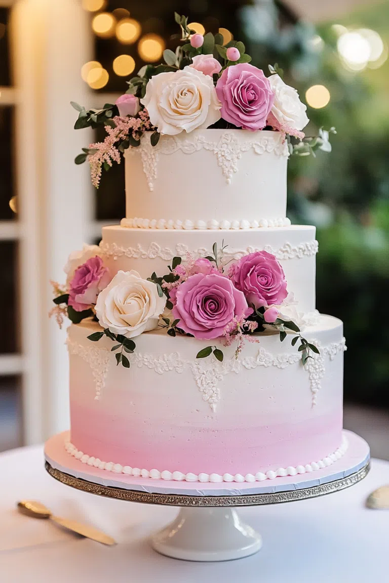 70+ Simple Wedding Cake Ideas