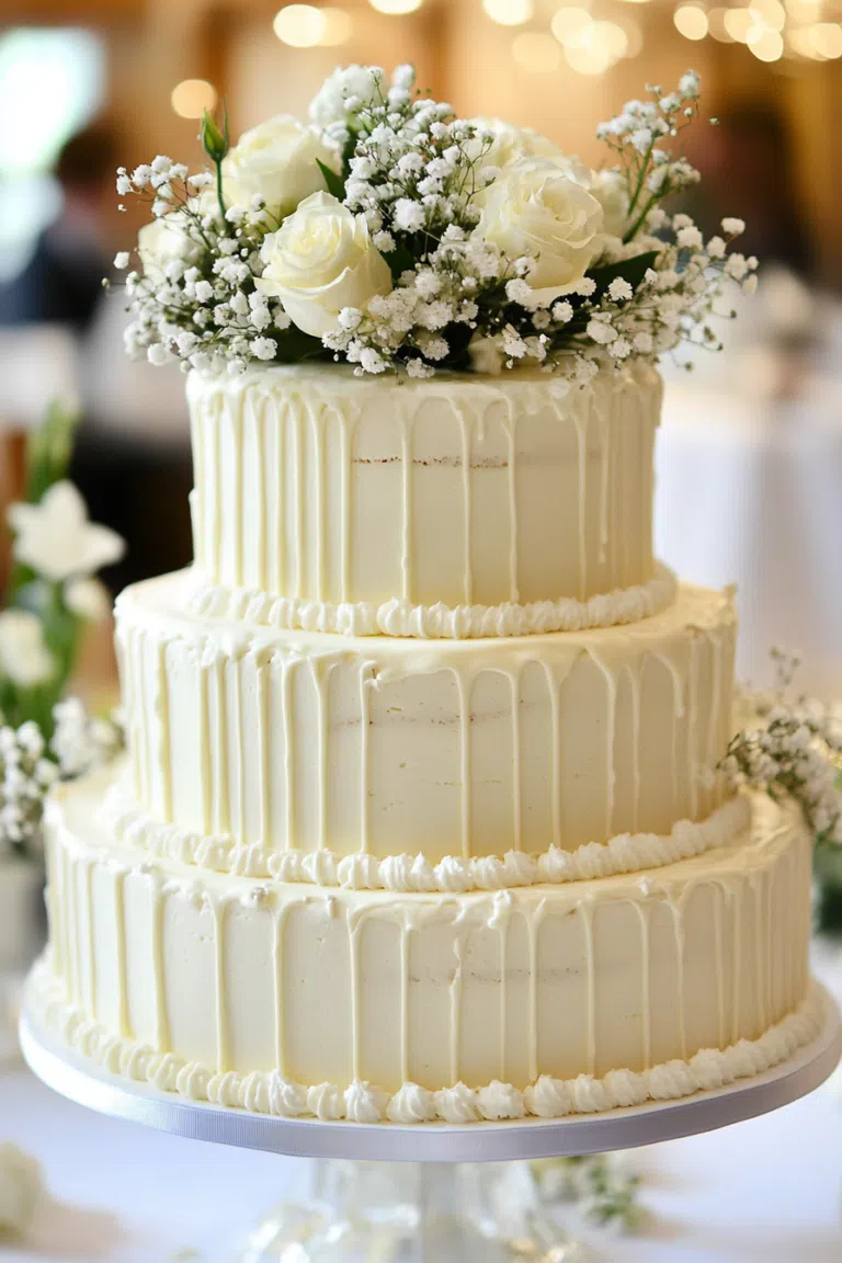 70+ Simple Wedding Cake Ideas