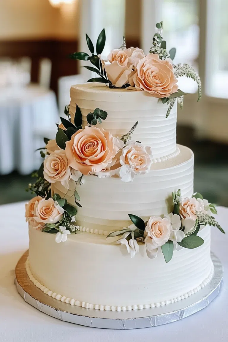 70+ Simple Wedding Cake Ideas