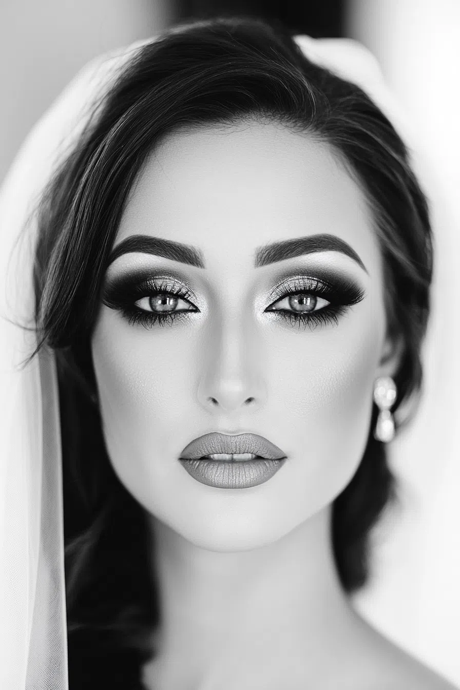 55 Dramatic Bridal Makeup Looks