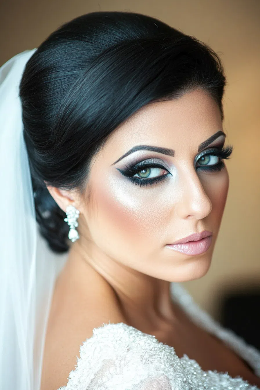 55 Dramatic Bridal Makeup Looks