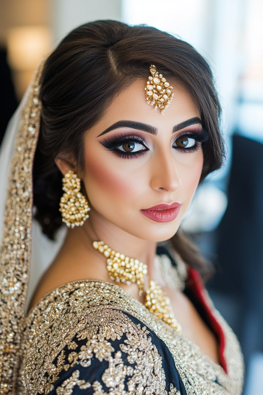 55 Dramatic Bridal Makeup Looks