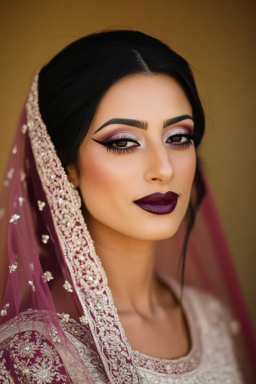 55 Dramatic Bridal Makeup Looks