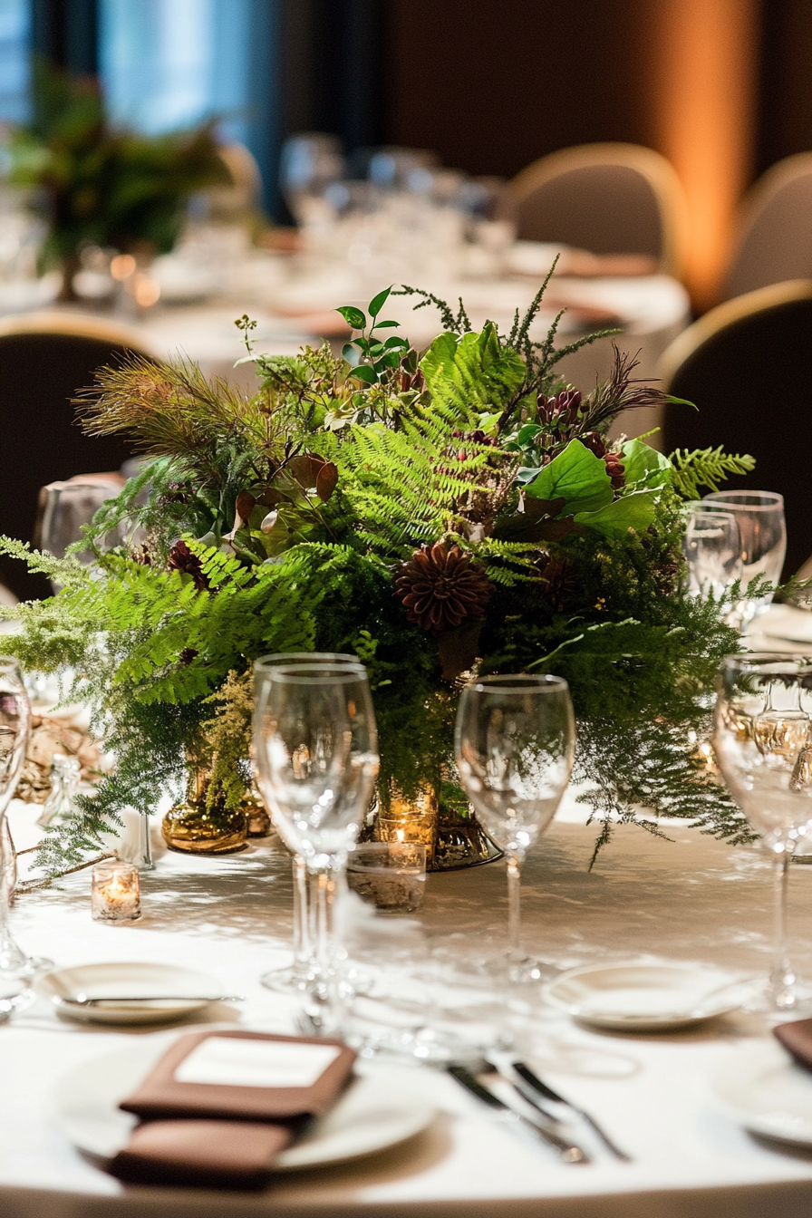 50+ Forest Wedding Centerpieces