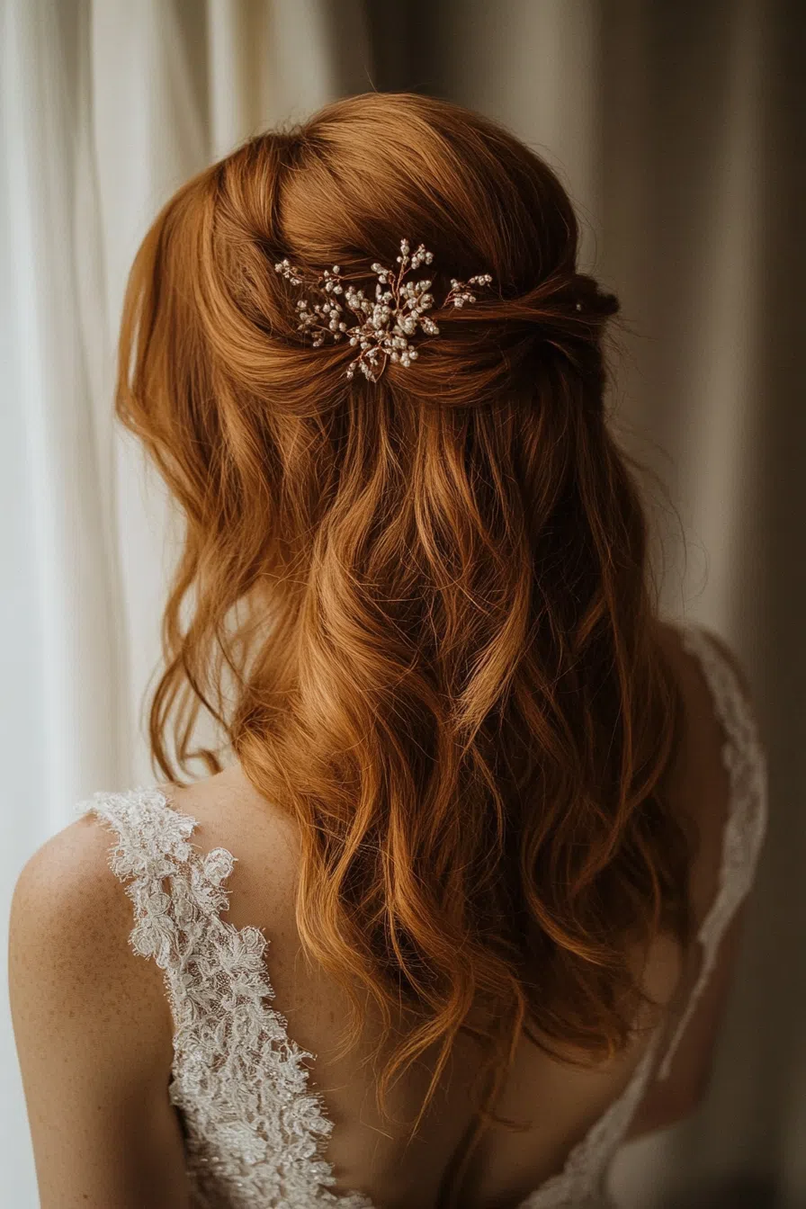 40+ Bridal Hair Ideas for Redheads