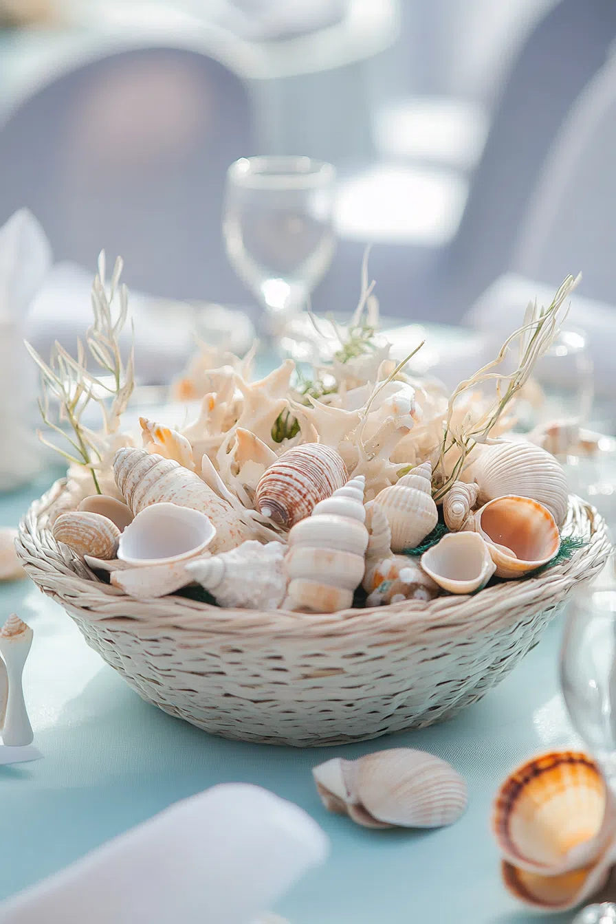 50+ Beach Wedding Centerpieces