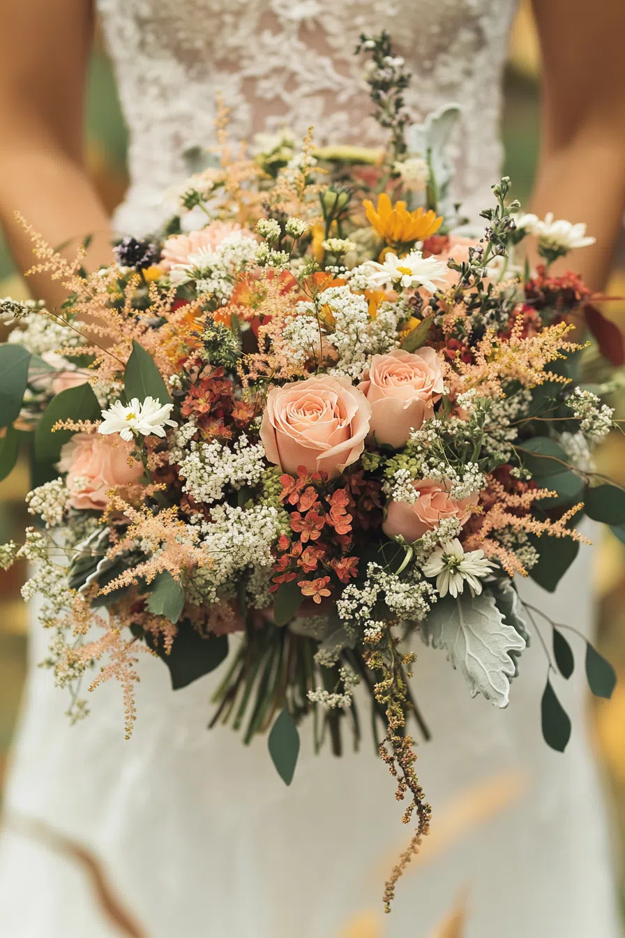 40+ Dreamy Fall Wildflower Bouquets