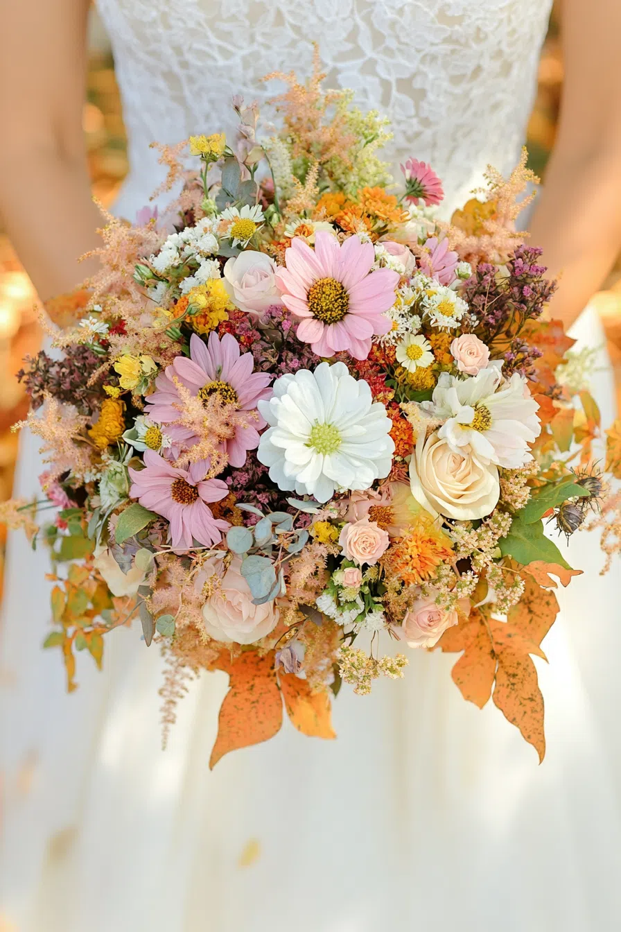 40+ Dreamy Fall Wildflower Bouquets