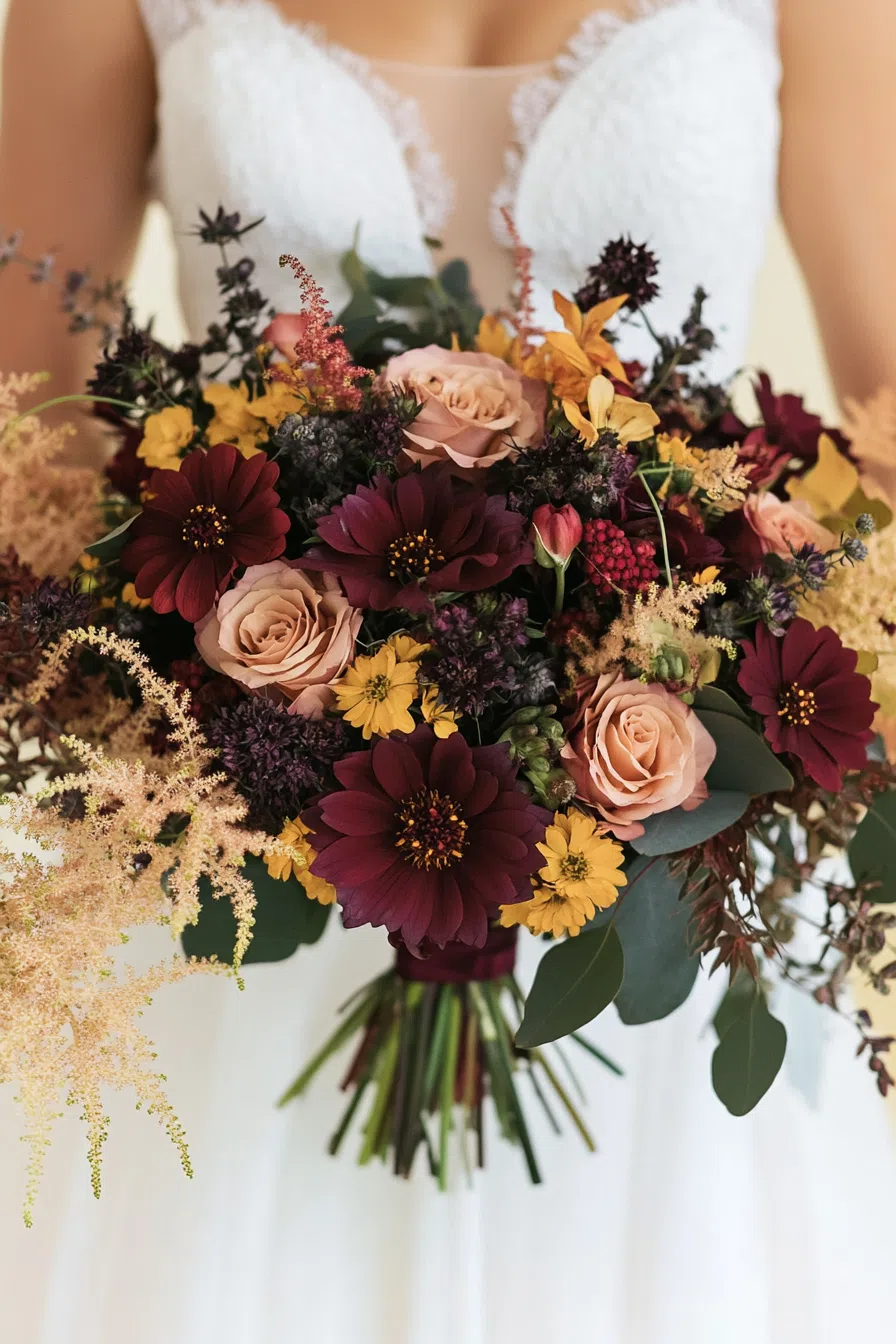 40+ Dreamy Fall Wildflower Bouquets
