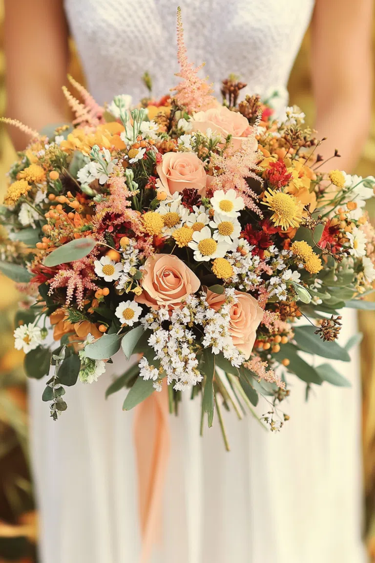 40+ Dreamy Fall Wildflower Bouquets