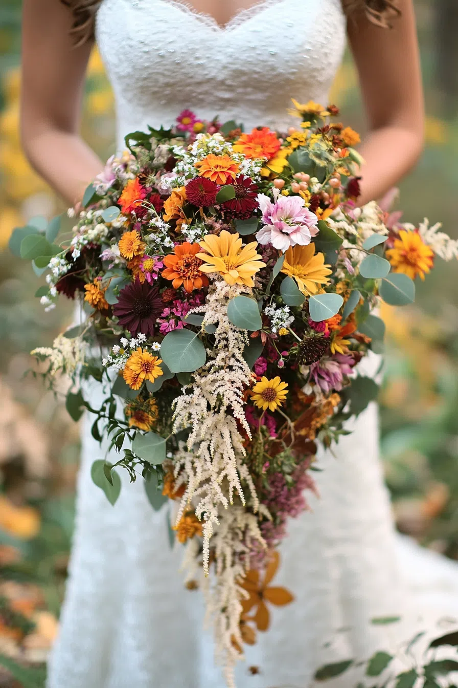 40+ Dreamy Fall Wildflower Bouquets