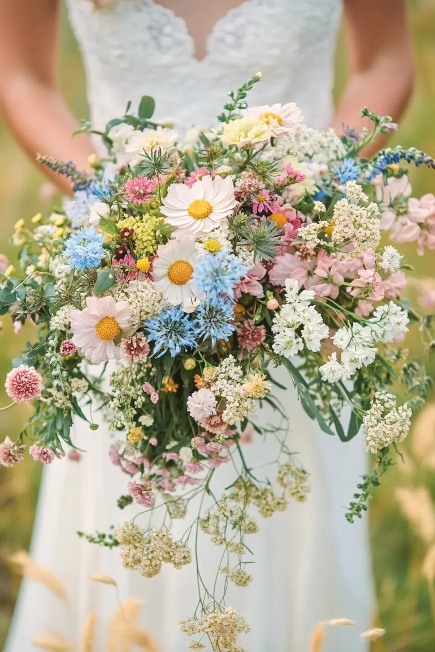 40+ Rustic Wildflower Bouquets