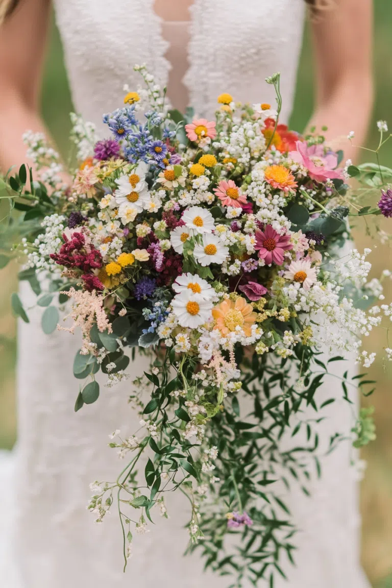 40+ Rustic Wildflower Bouquets