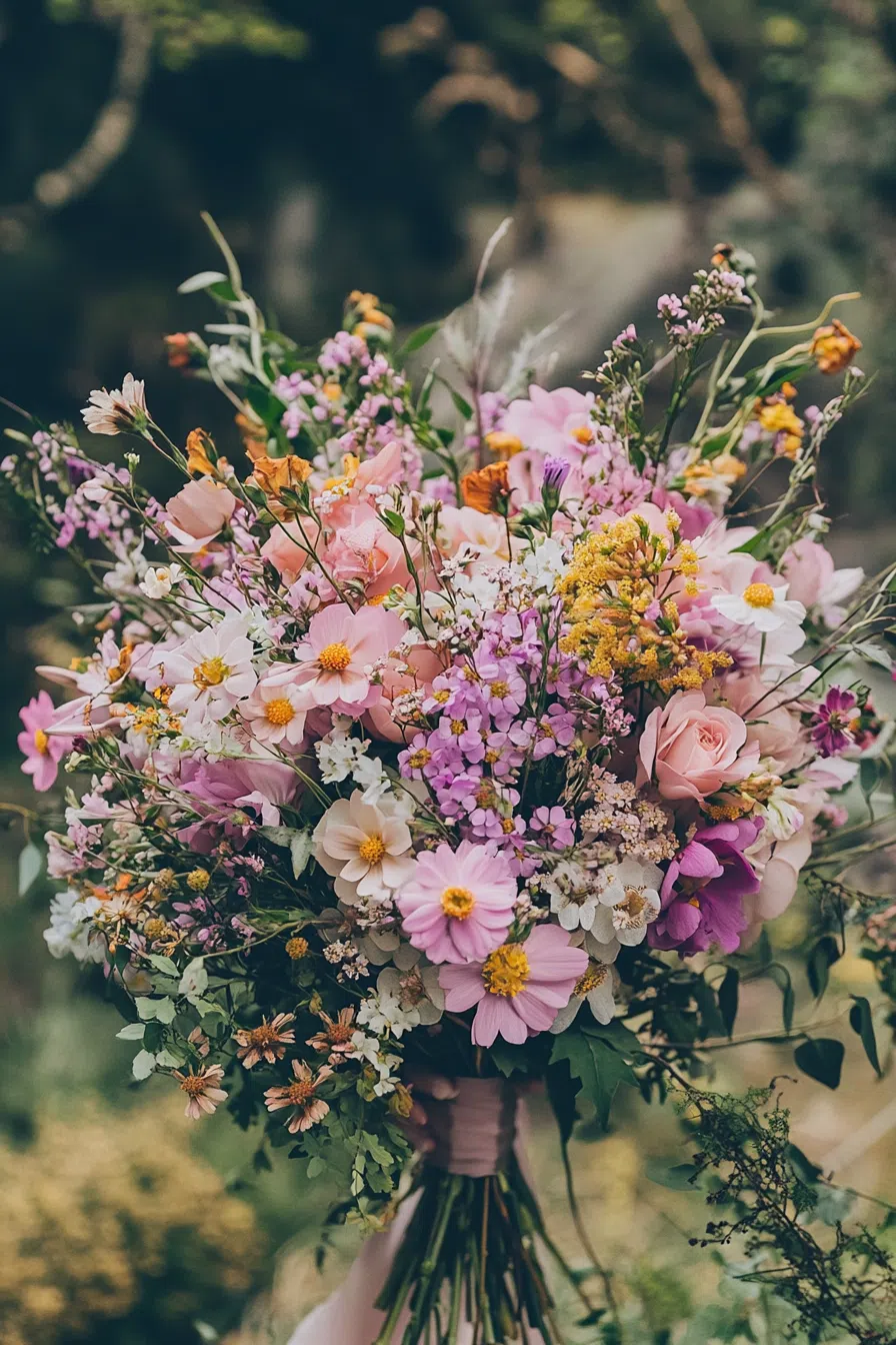 20+ Spring Wildflower Bouquet Ideas