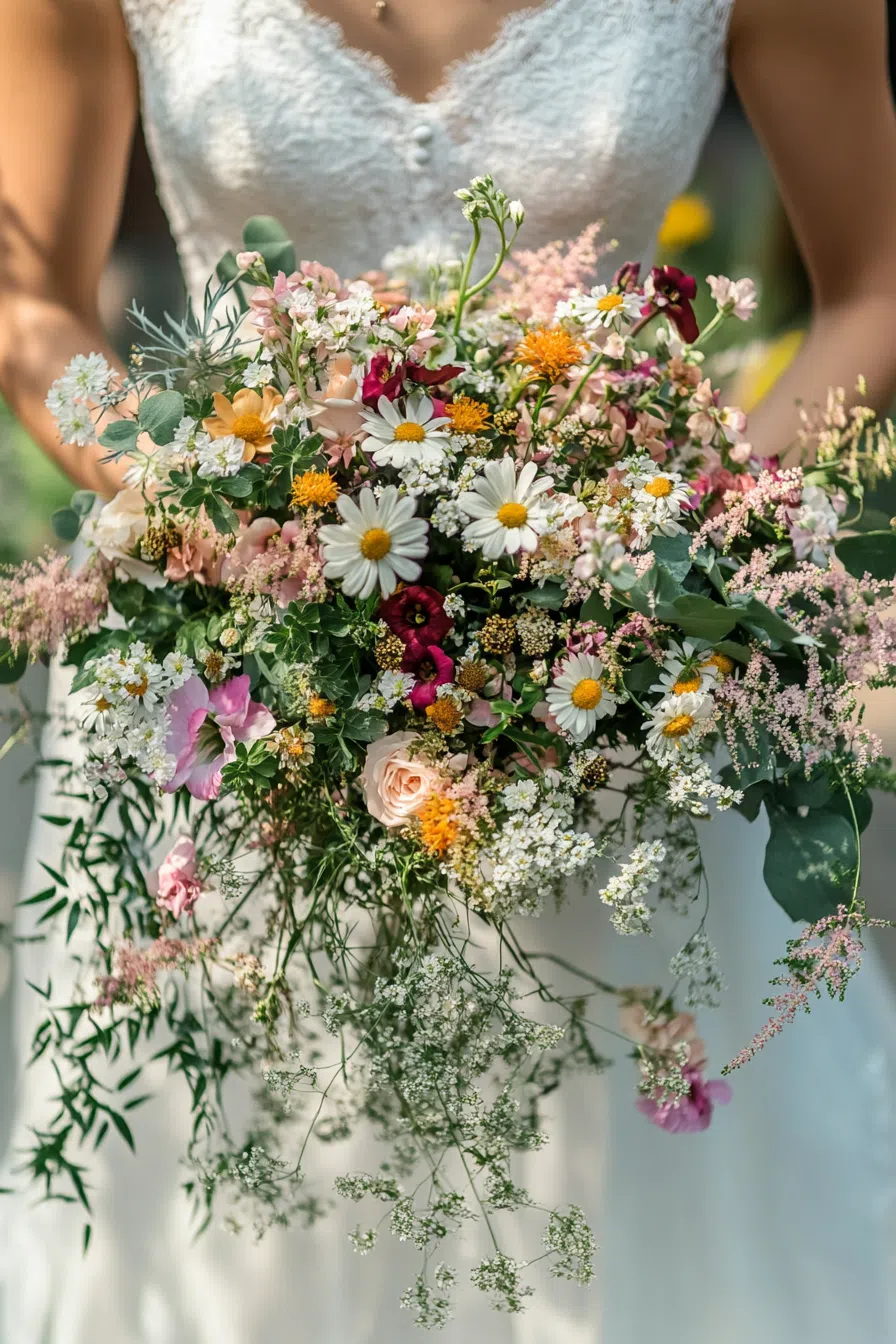 30+ Summer Wildflower Wedding Bouquets