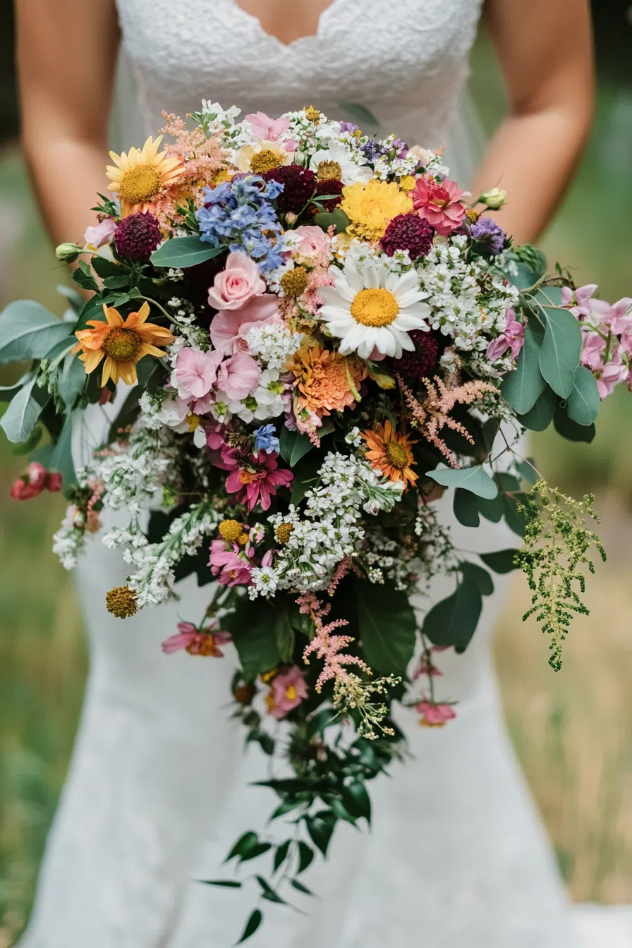 30+ Summer Wildflower Wedding Bouquets