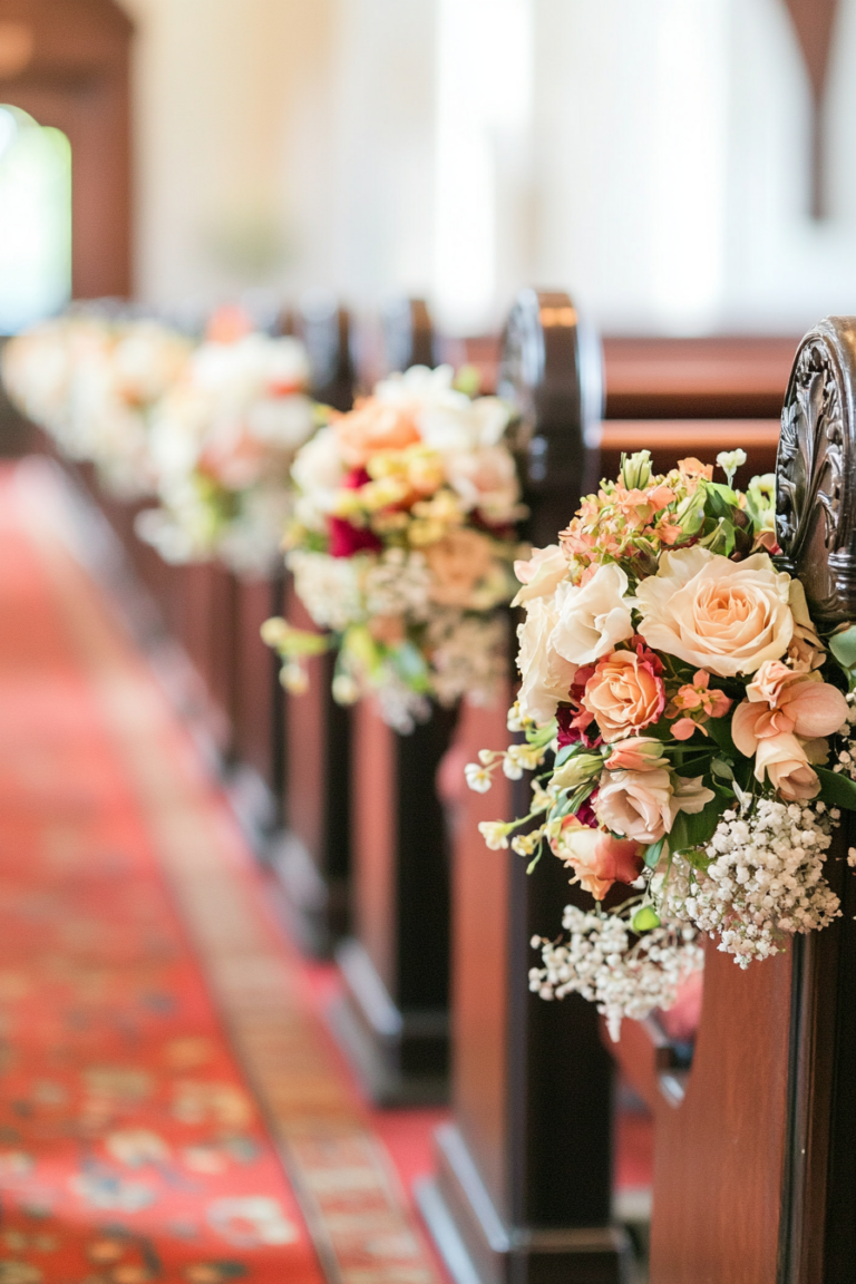 40+ Wedding Aisle Flower Ideas