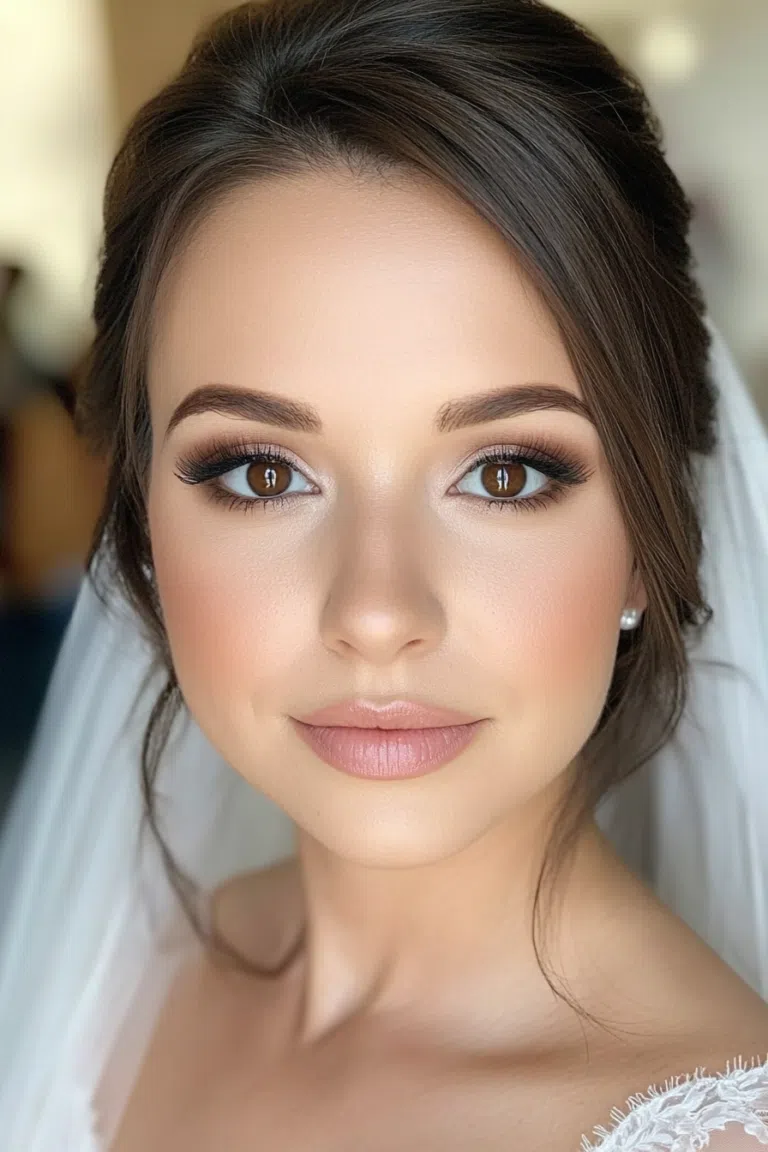 50+ Bridal Makeup Ideas For Brown Eyes