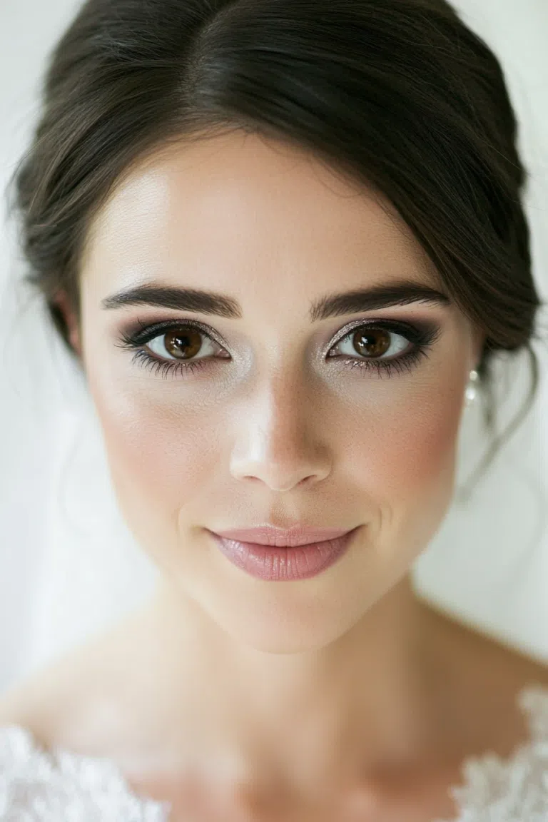 50+ Bridal Makeup Ideas For Brown Eyes