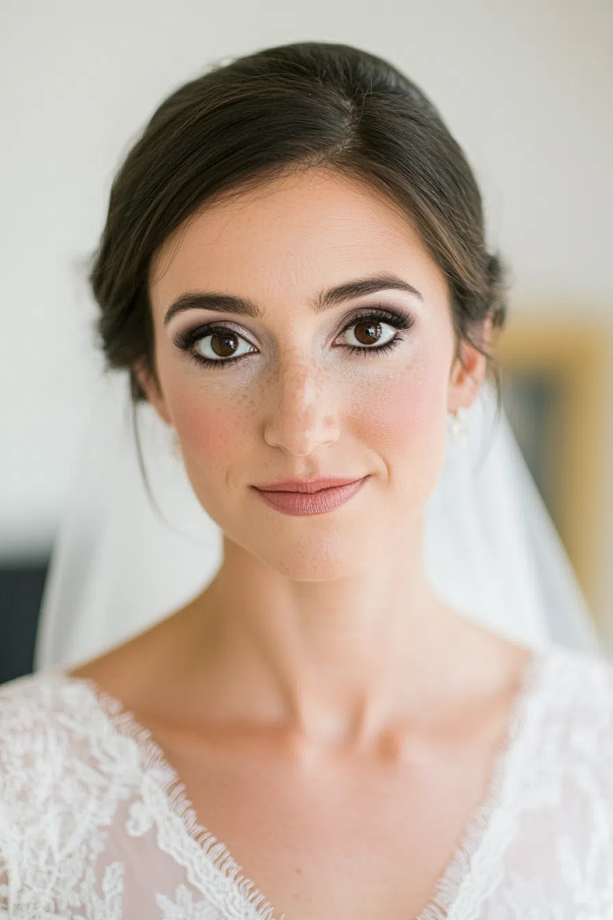 50+ Bridal Makeup Ideas For Brown Eyes