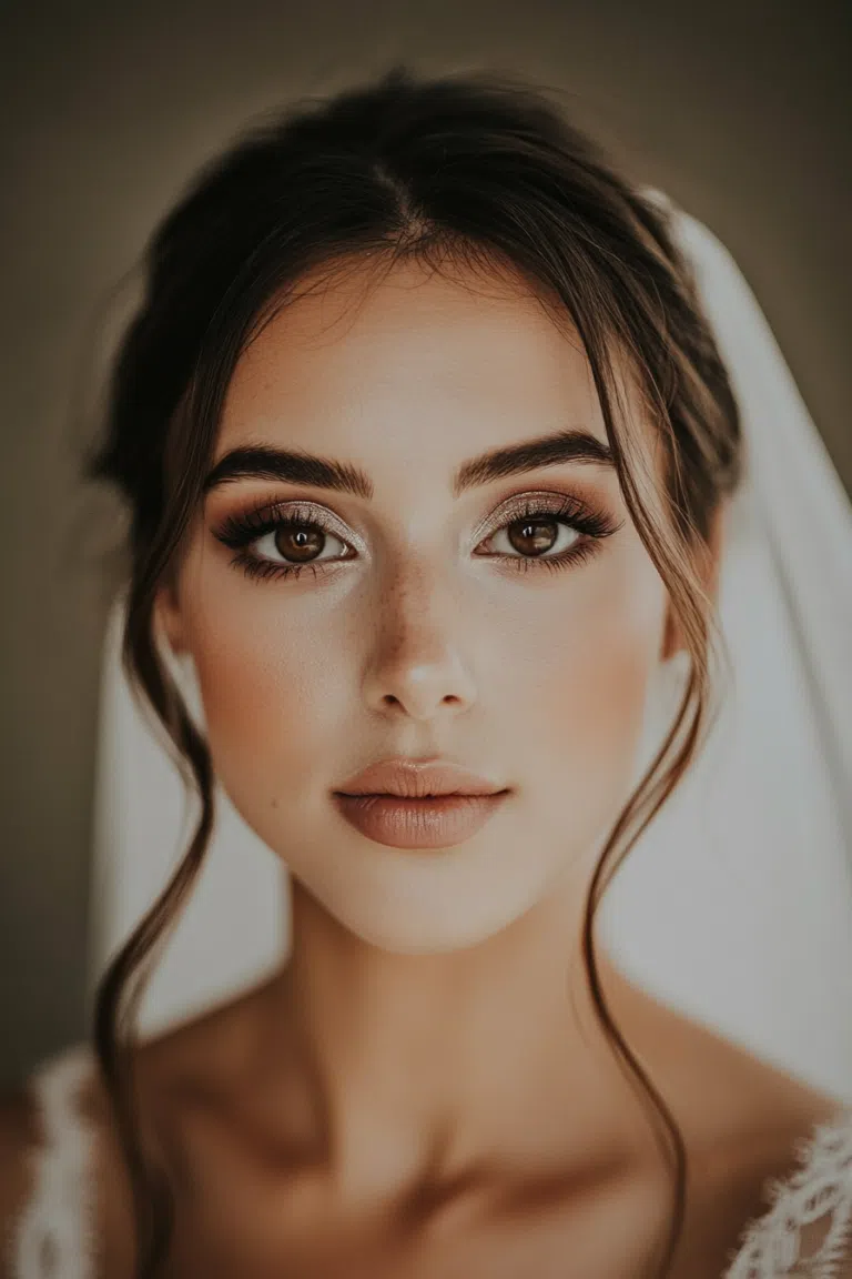 50+ Bridal Makeup Ideas For Brown Eyes