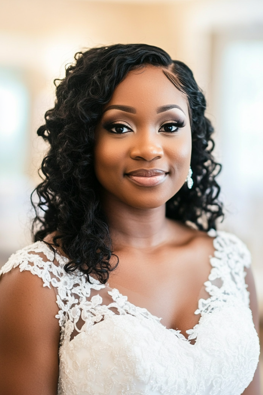 40+ Natural Bridal Hairstyles for Black Women