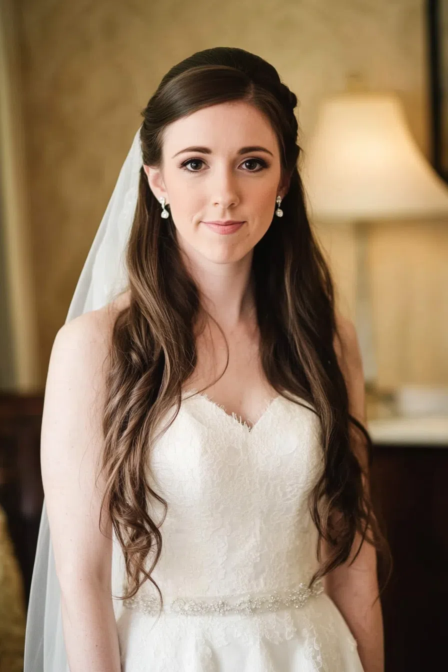 40+ Bridal Hairstyles for Long Hair That Will Turn Heads | Matched Hearts